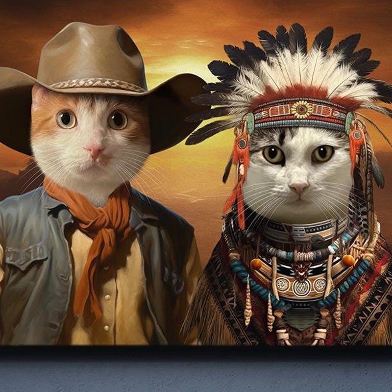 Indian Cowboy - Etsy