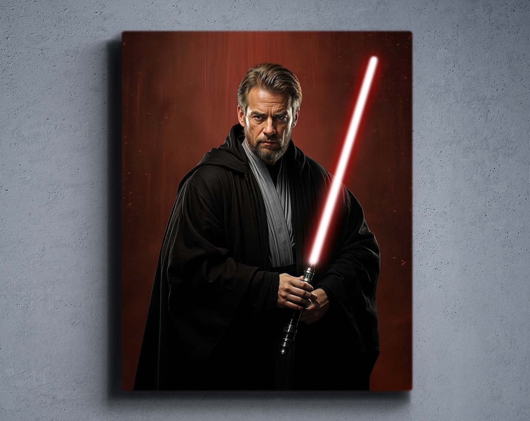 Custom Star Wars Portrait, Dark Side Portrait From Photo, Get a Custom ...