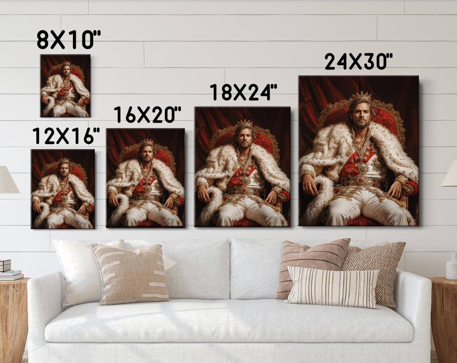 Custom Mafia Boss Portrait, Custom Portrait Gift, Unique Gift for Dad ...