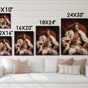 Custom Mafia Boss Portrait, Custom Portrait Gift, Unique Gift for Dad ...