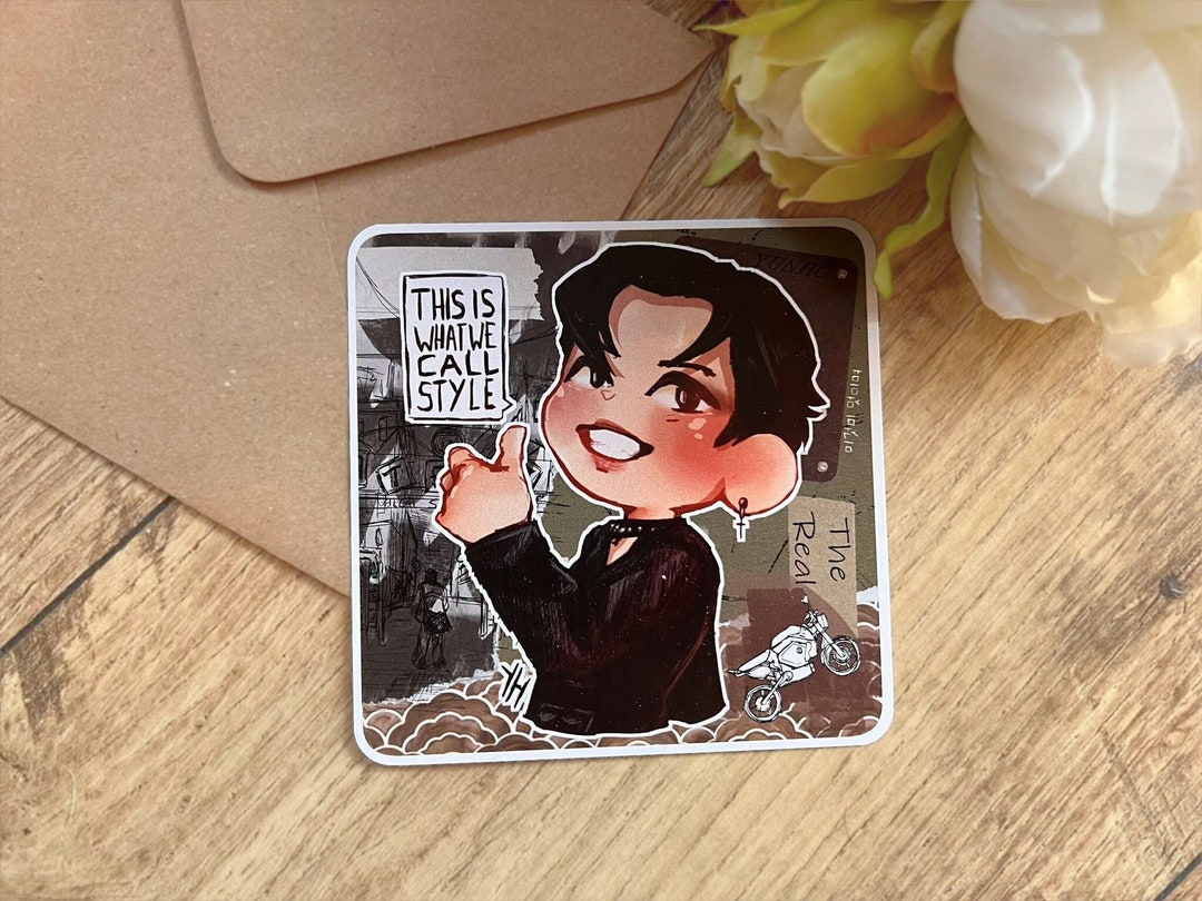 Ateez Yunho Chibi Art Print / Postcard / - Etsy