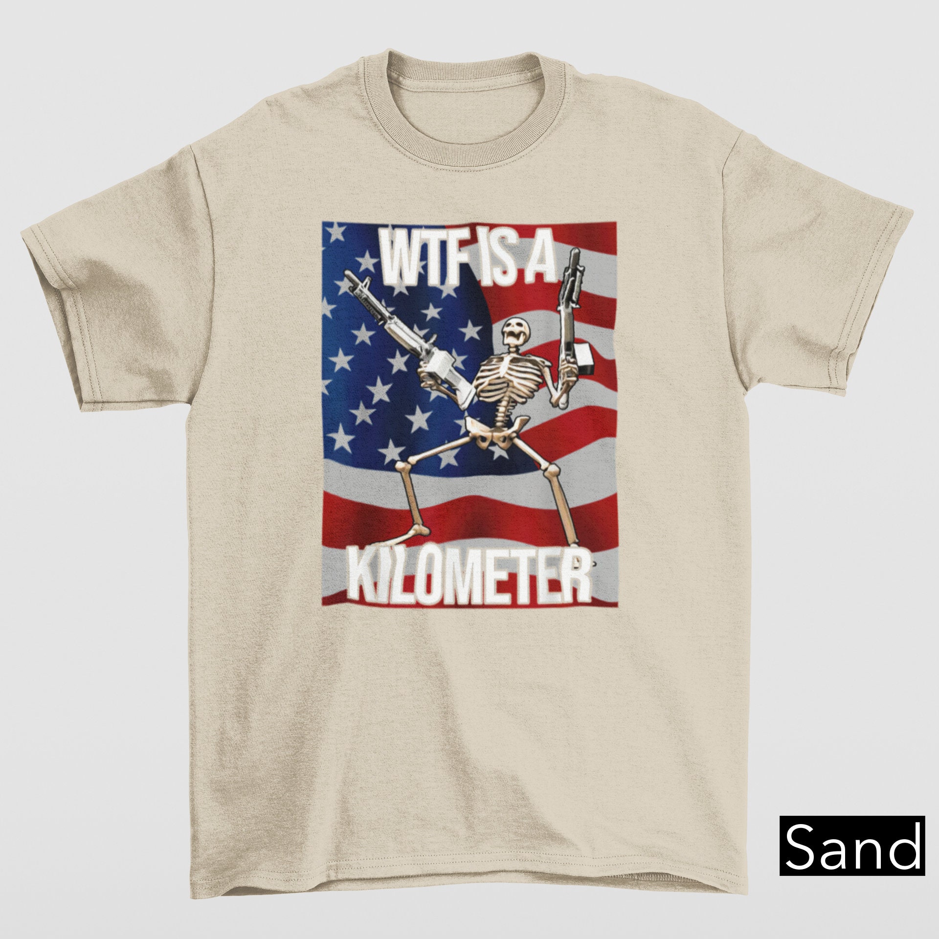 WTF is A Kilometer American Skeleton Shirt Funny Meme Shirt - Etsy WTF is A Kilometer American Skeleton Shirt Funny Meme Shirt - Etsy