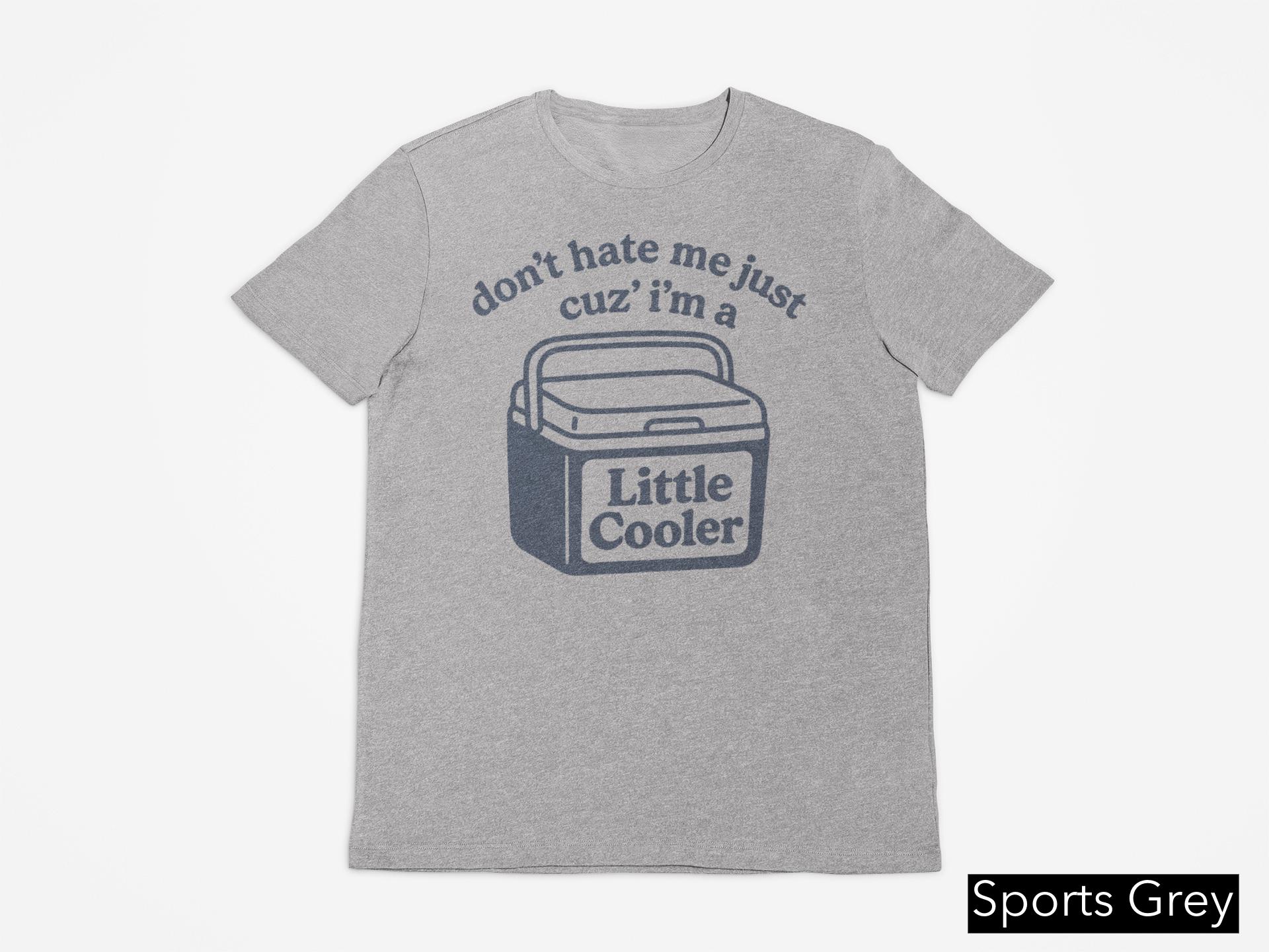 Don't Hate Me Cuz I'm A Little Cooler Shirt, Funny Dad Joke Tee, Funny ...