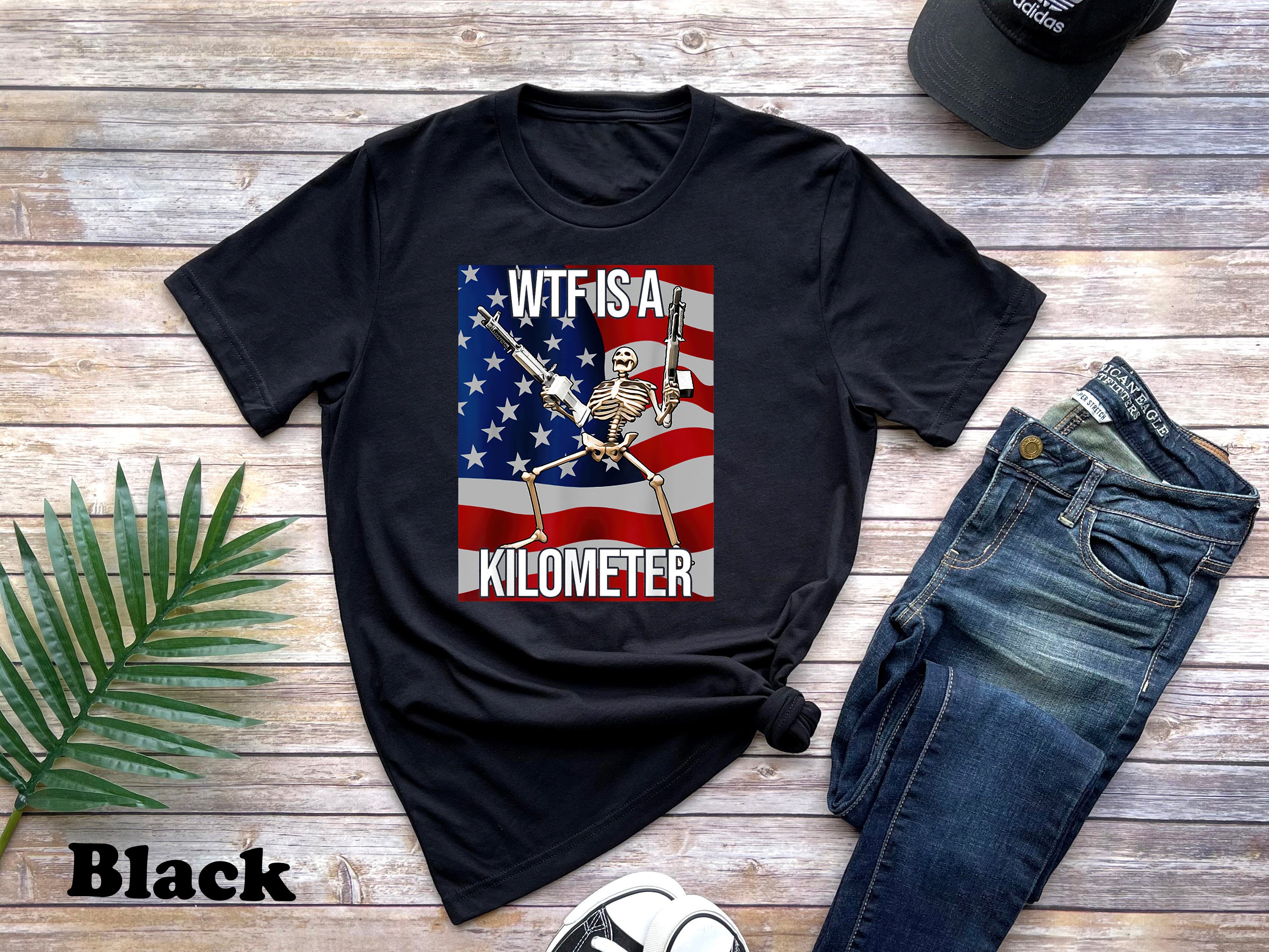 WTF is A Kilometer American Skeleton Shirt Funny Meme Shirt - Etsy WTF is A Kilometer American Skeleton Shirt Funny Meme Shirt - Etsy
