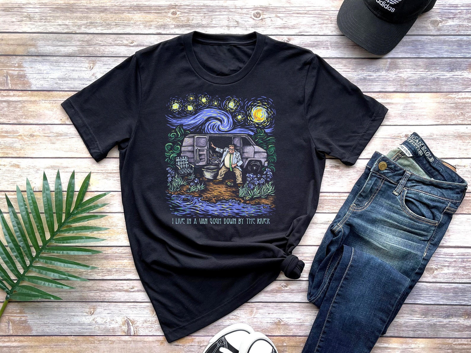 Van Gogh Down by the River Shirt, Matt Foley Shirts, Mordor Starry ...