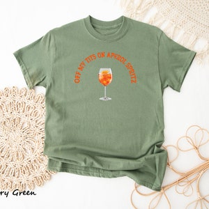 Off My Titz on Aperol Spritz, Unisex Summer T-shirt, Drinking Tee ...