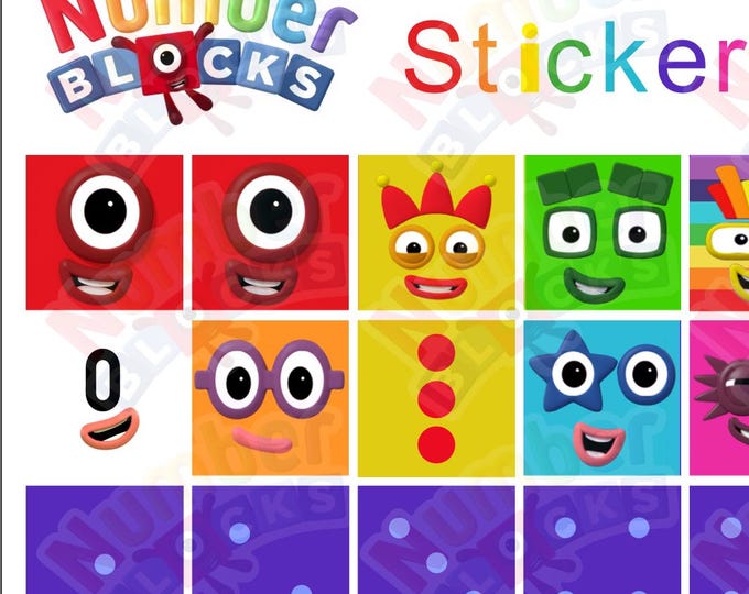 Numberblocks 41-50 - Etsy Canada