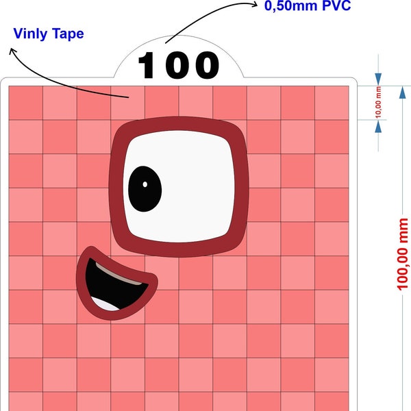 Numberblocks 21 30 - Etsy