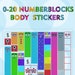 From 0 to 20 Numberblocks Body Stickers for Every Young Mathematician ...