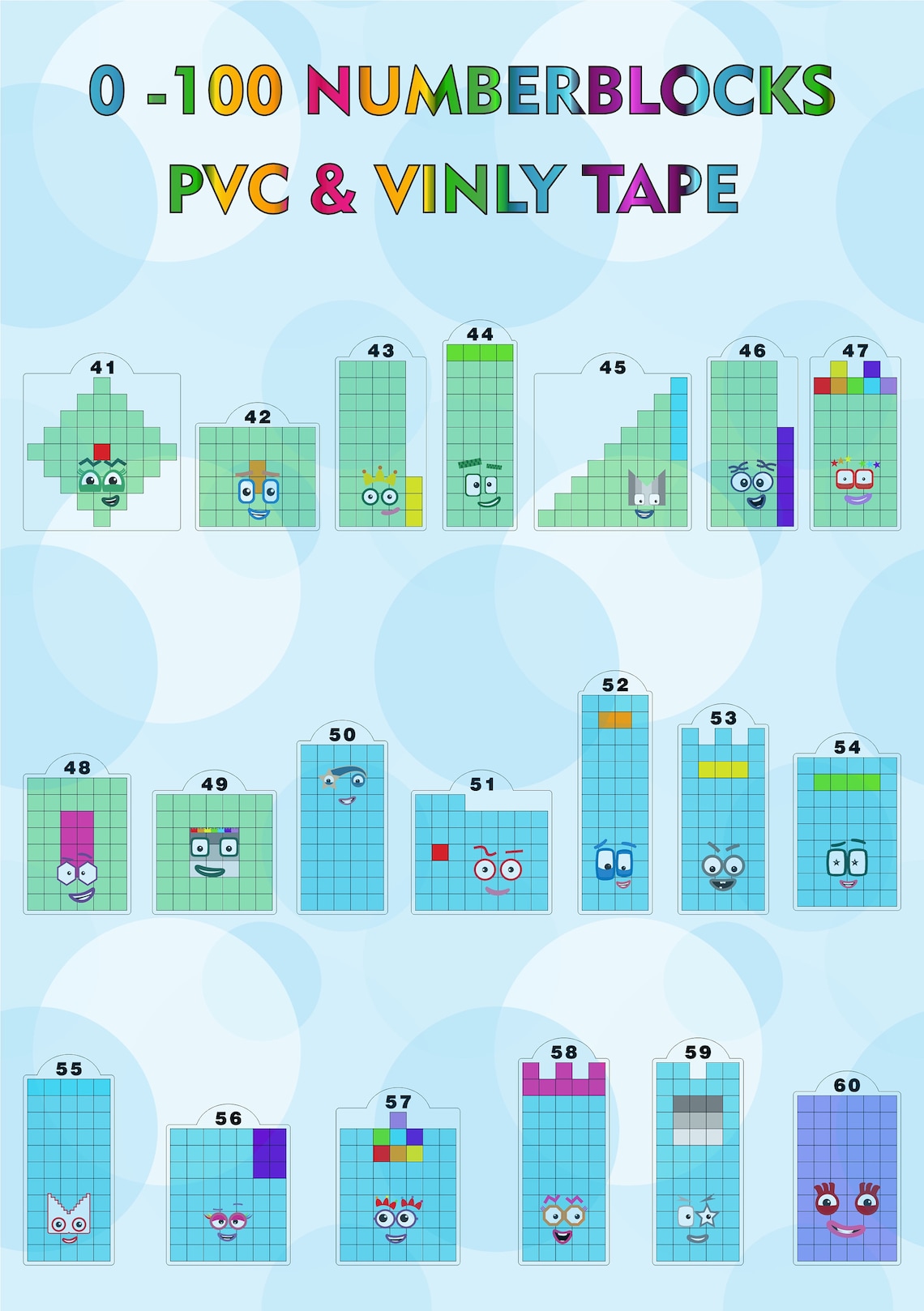 The Ultimate Numberblocks Educational Set - Etsy