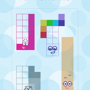 From 0 to 20 Numberblocks Body Stickers for Every Young Mathematician ...