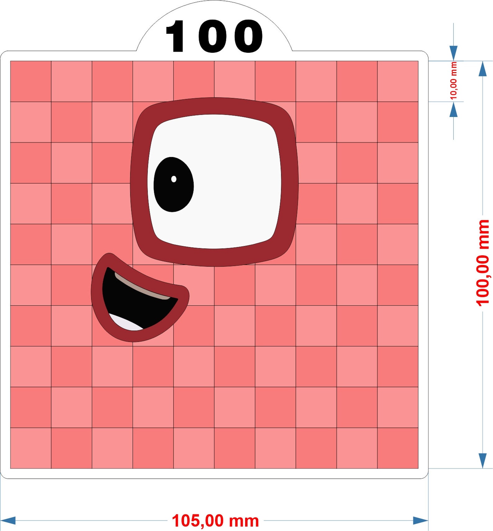 Numberblocks 181-190 Body Stickers / A4 Sticker Printing / - Etsy Australia