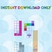 Numberblocks 0 - 20 Body Stickers / A4 Sticker Printing / Instant ...