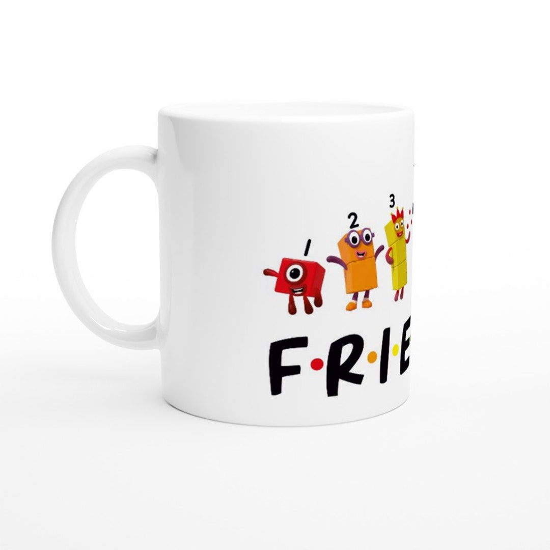 Numberblocks Friends White 11oz Ceramic Mug - Etsy