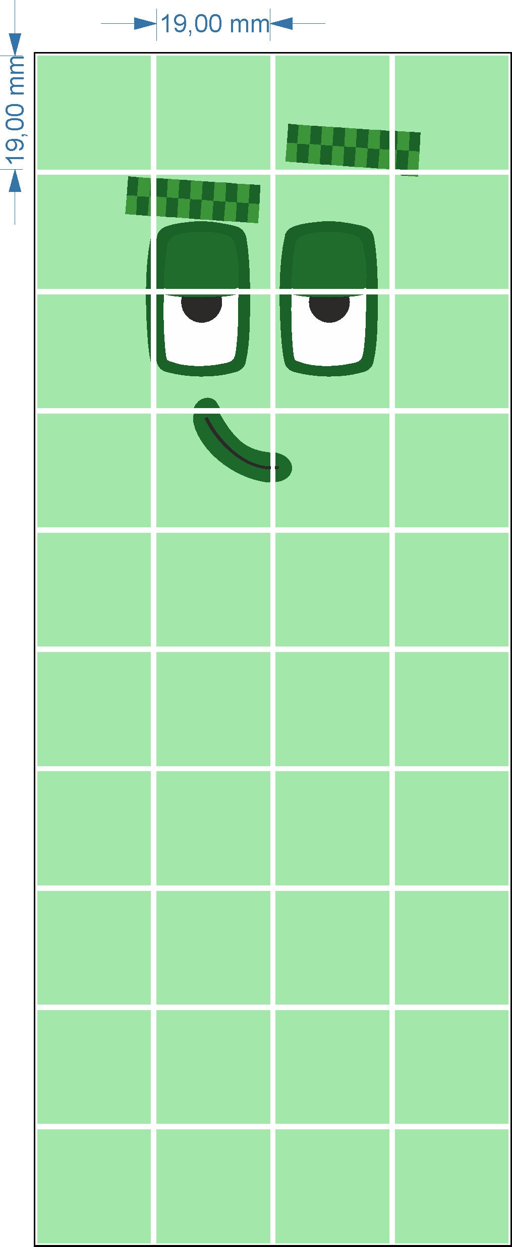 From 31 to 40 Numberblocks Full Face Stickers for Every Young ...