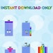 Numberblocks 61-70 Body Stickers / A4 Sticker Printing / Instant ...