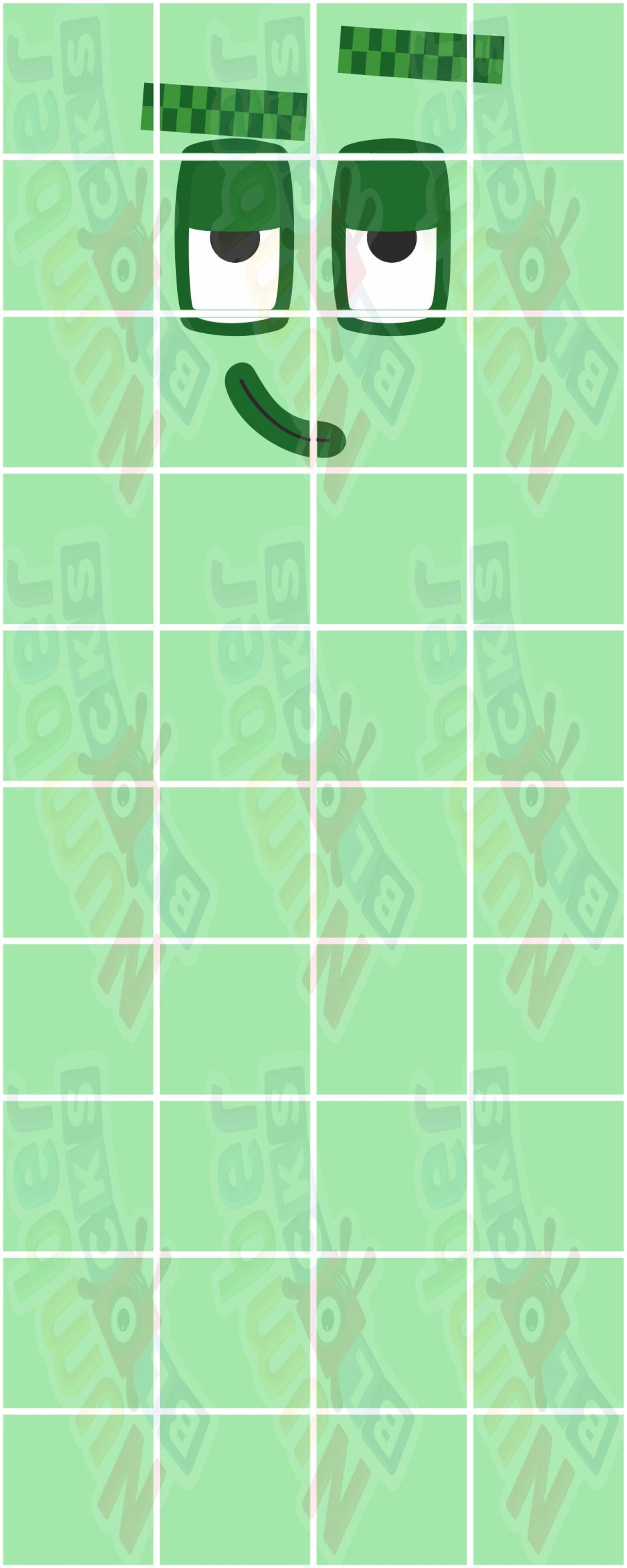 Number Blocks 10-100 Body Stickers, Waterproof, Scratch and UV ...