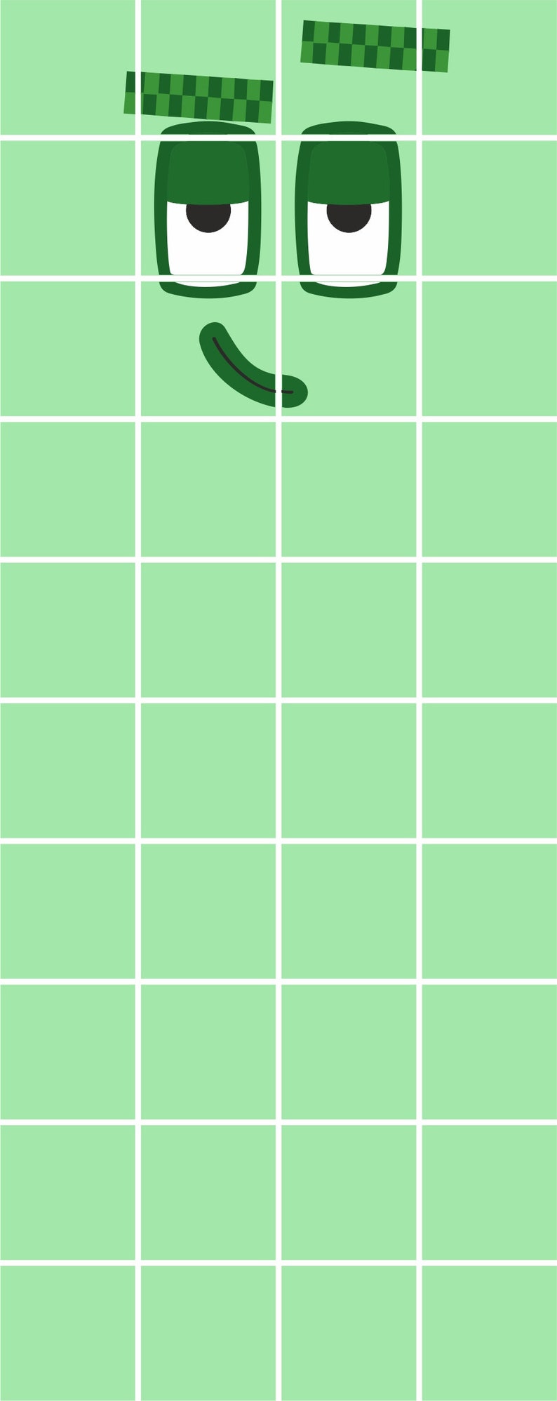 Numberblocks 10-100 Body Stickers, Waterproof, Scratch and UV Resistant ...