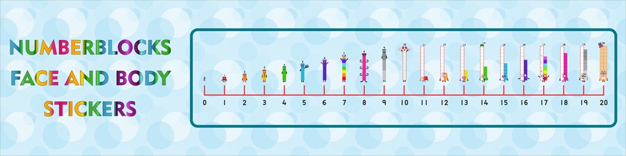 NumberblocksStickers - Etsy