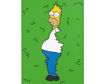Homer Simpson Bushes Floor Rug - Etsy
