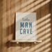 Boy Nursery Prints Set: Little Man Cave, Smiley Face, Boyhood Quotes - Etsy