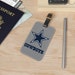 Cowboys Dallas Luggage Tag - Etsy