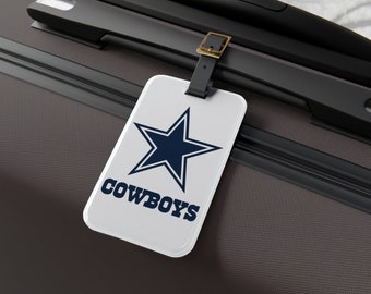 Cowboys Dallas Luggage Tag - Etsy
