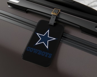 Cowboys Dallas Luggage Tag - Etsy
