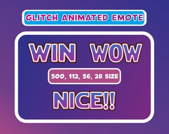 Twitch Emote Glitch - Etsy