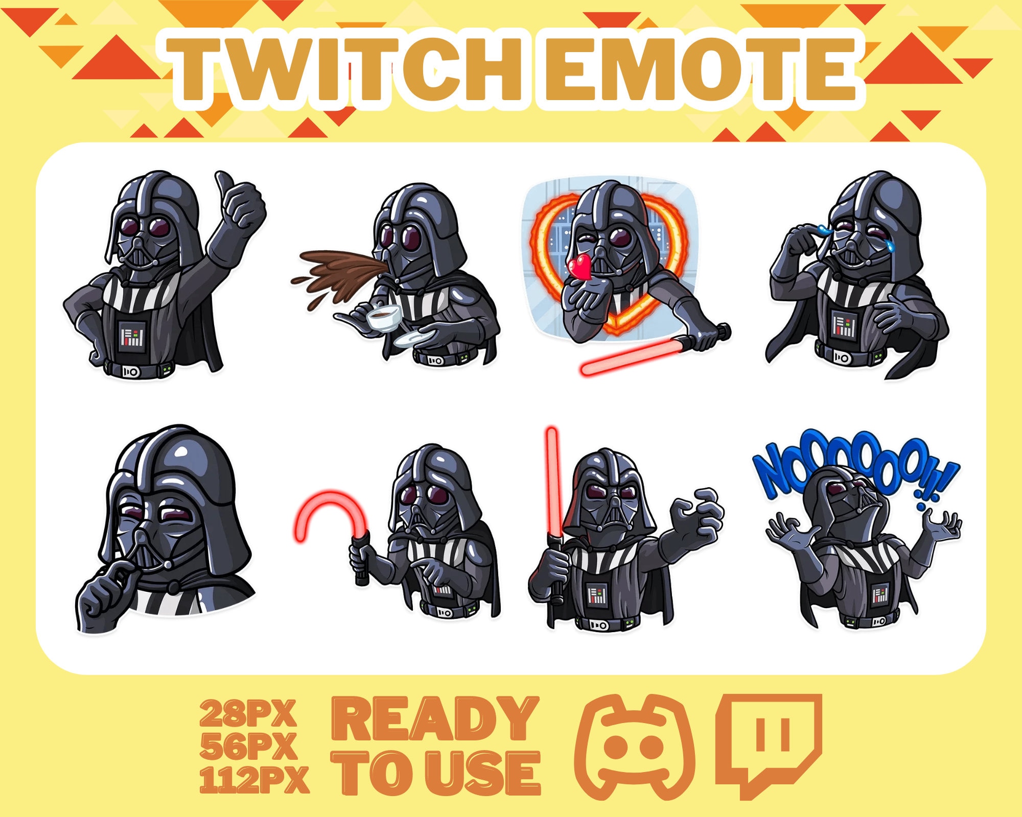 Villain Star Emotes, Emote Pack, Manga Emote, Cartoon Emote, Anime ...