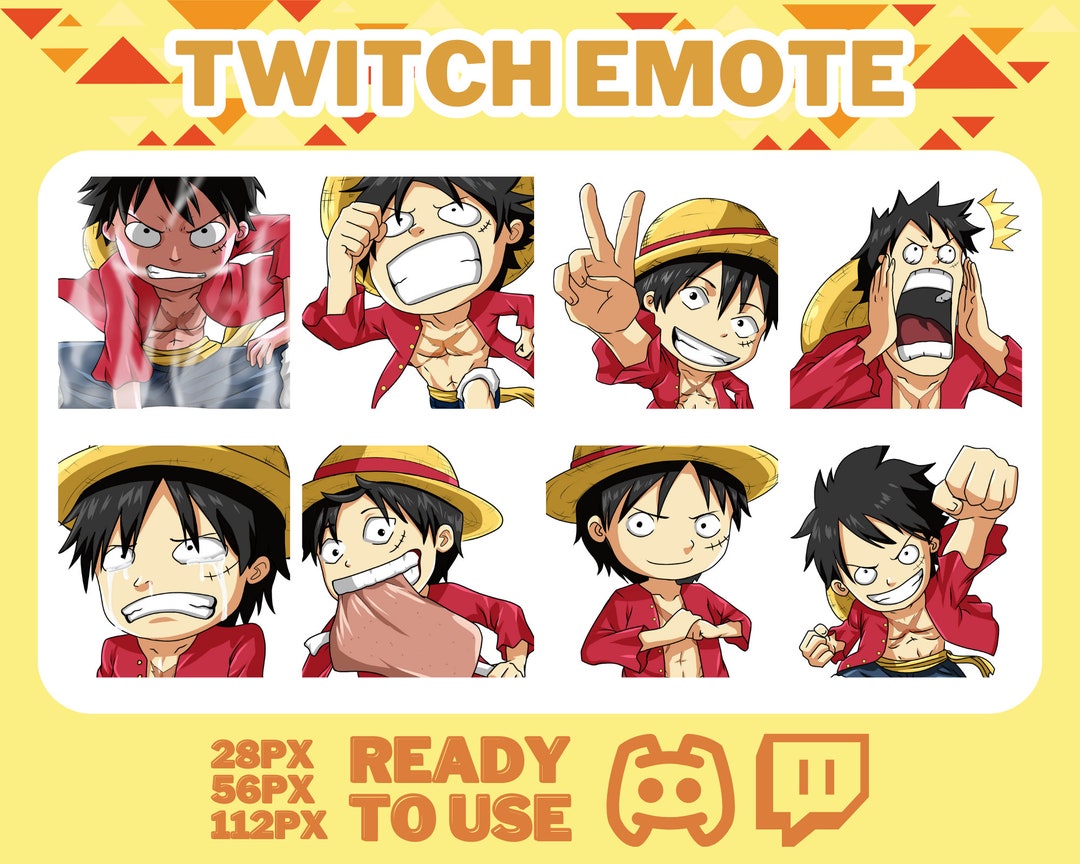 Anime Emotes, Pirate Boy Emote, Manga Cartoon Cute Emotes, Twitch ...