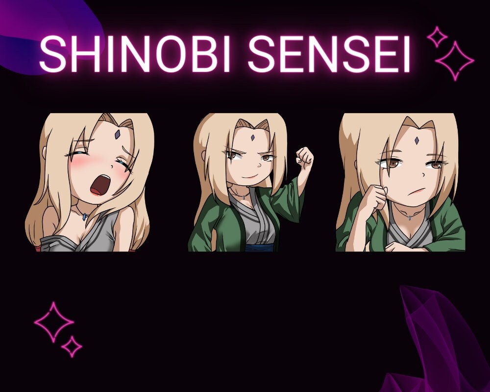 Anime Emotes Shinobi Sensei Emote Manga Cartoon süße Emotes - Etsy.de
