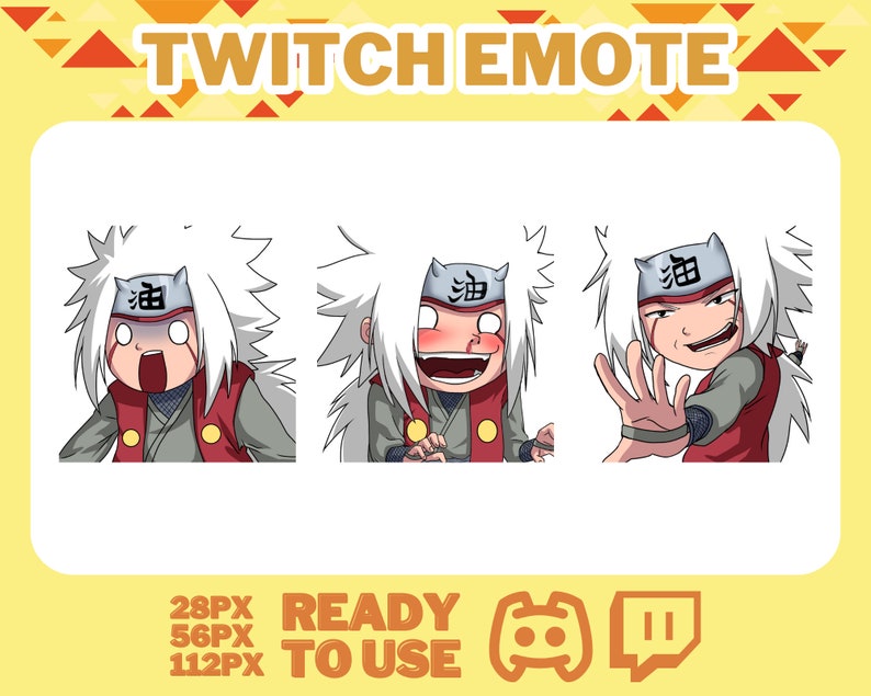Anime Emotes, Shinobi Sensei, Manga Cartoon Cute Emotes, Twitch Emotes ...