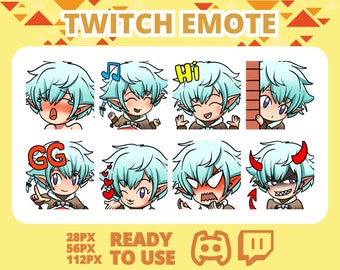 Plumber Man, Emote Pack, Manga Emote, Cartoon Emote, Anime Twitch ...