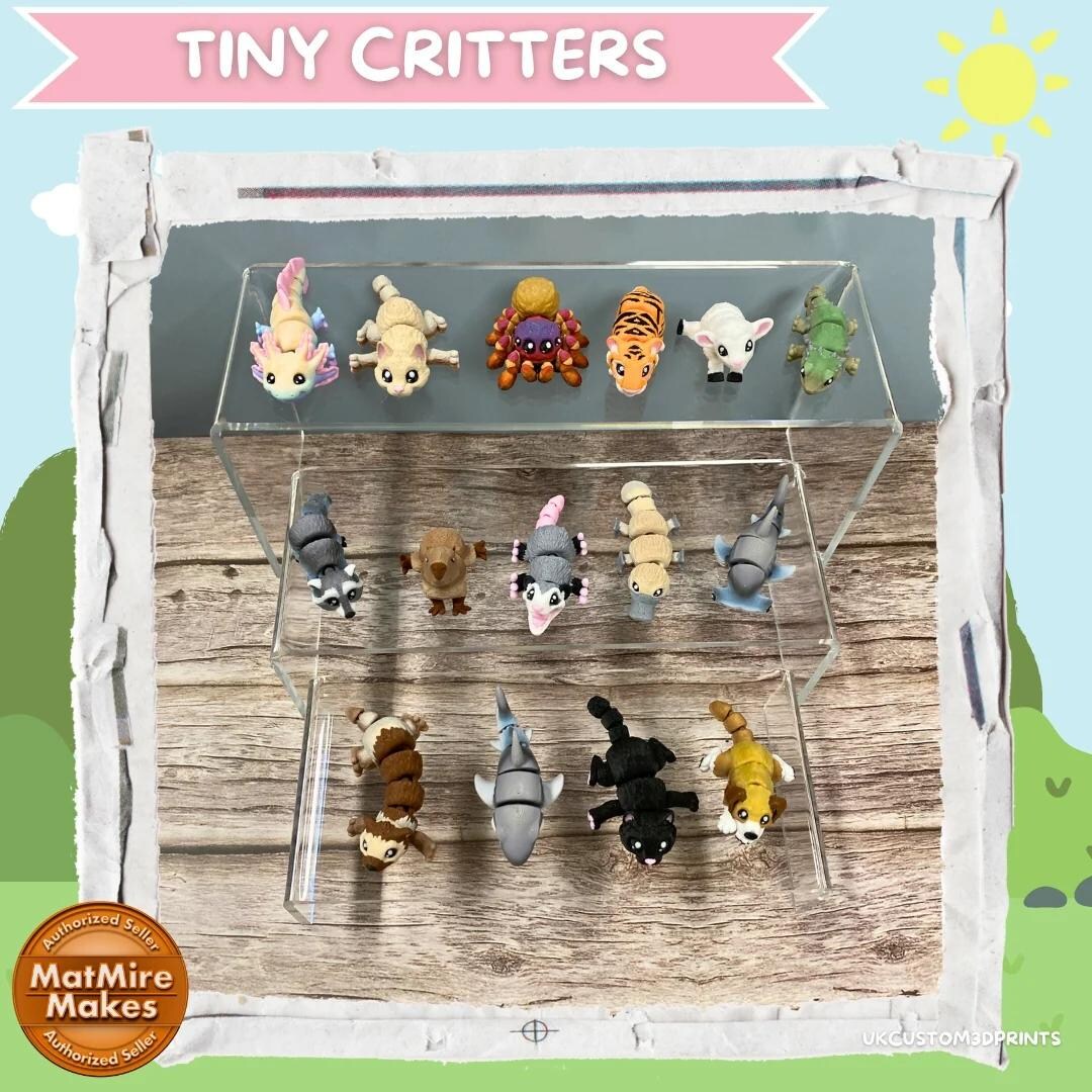 Tiny Critters Animal Fidgets - 3D Printed - Etsy