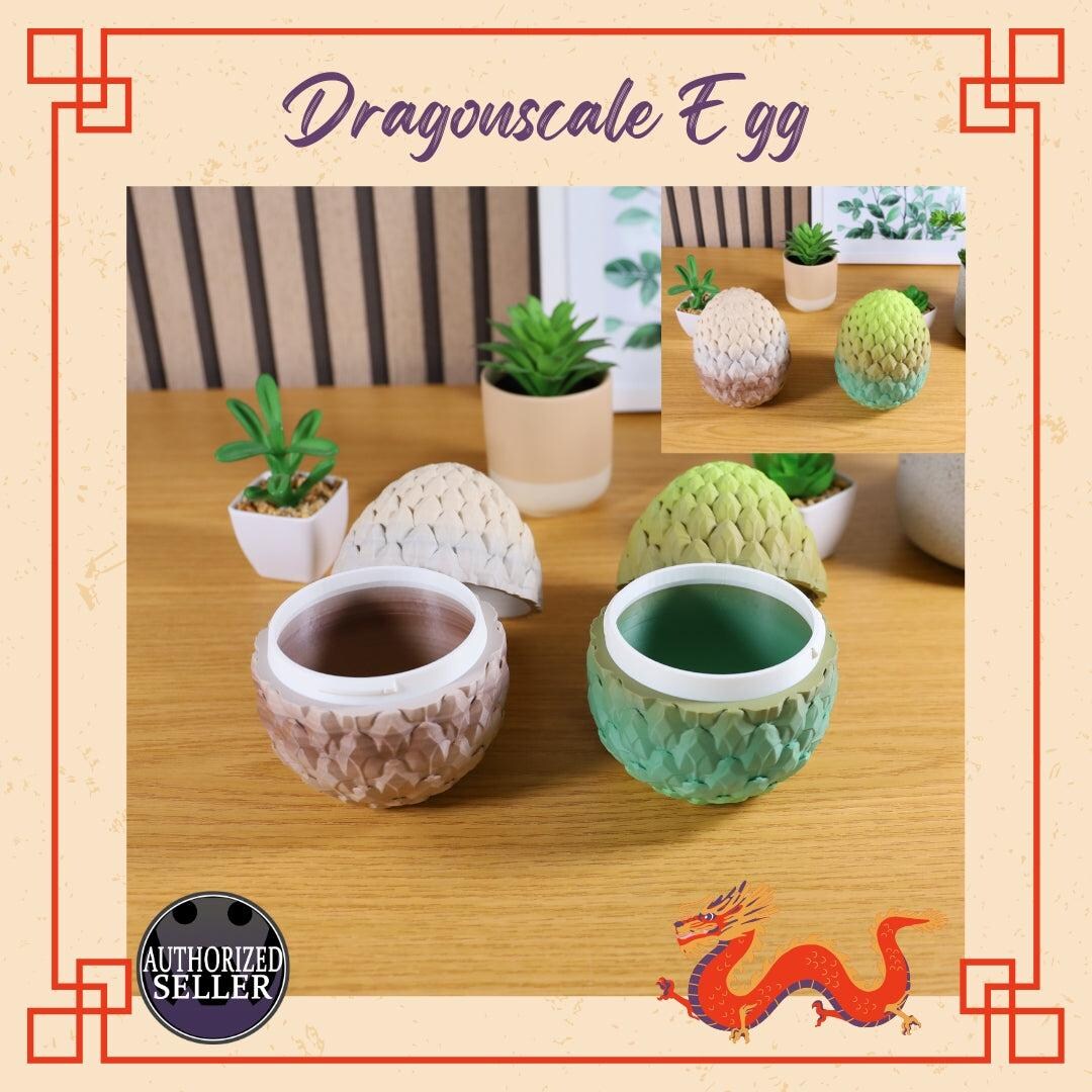 3D Printed Dragonscale Egg - Etsy