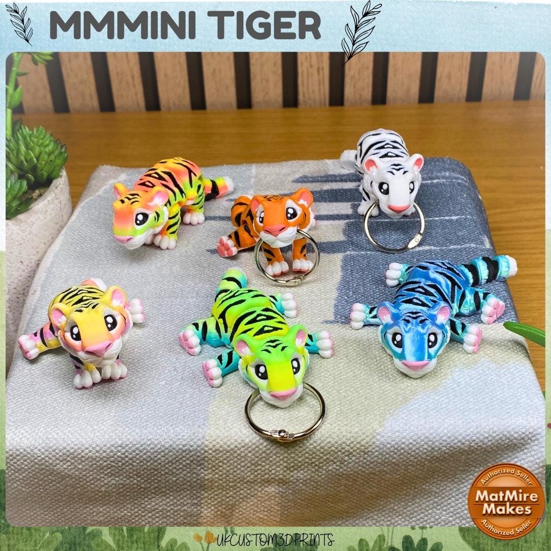 Mmmini Tiger Fidget - Optional Keychain - Etsy