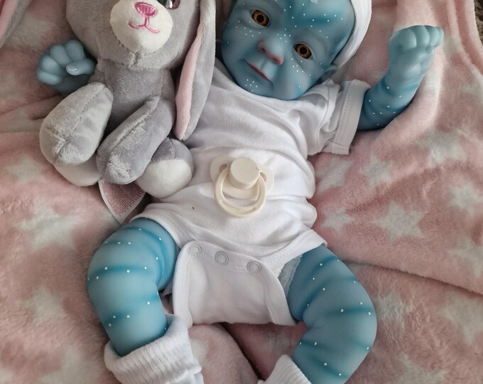 Baby Avatar Girl Kimi 17" and Weighted - Etsy