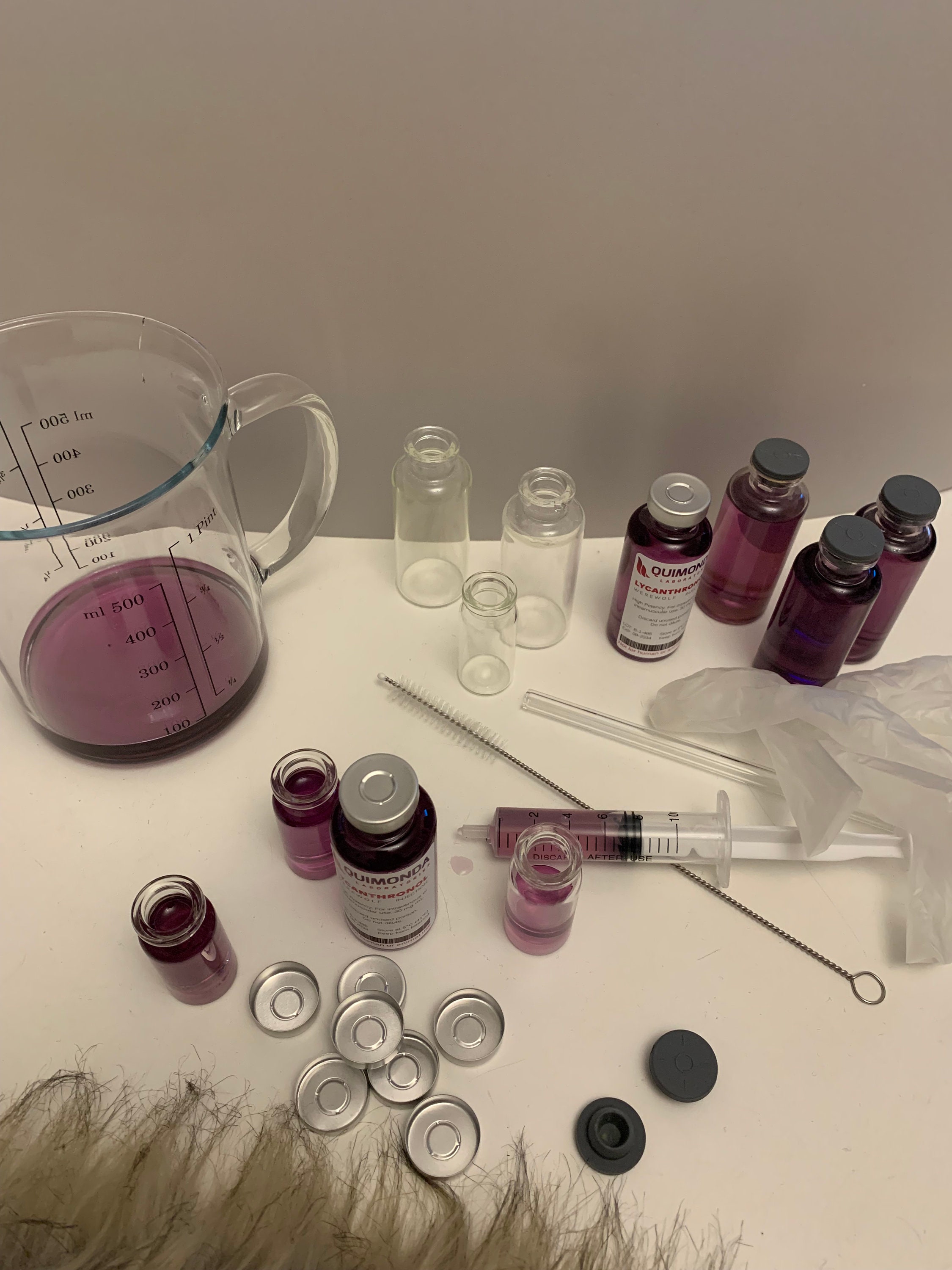 Lycanthronol Werewolf Injection PROP 2 Pieces - Etsy