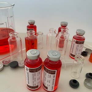 Indominus Rex - DNA Vial - Jurassic Park / Jurassic World - !!PROP ...