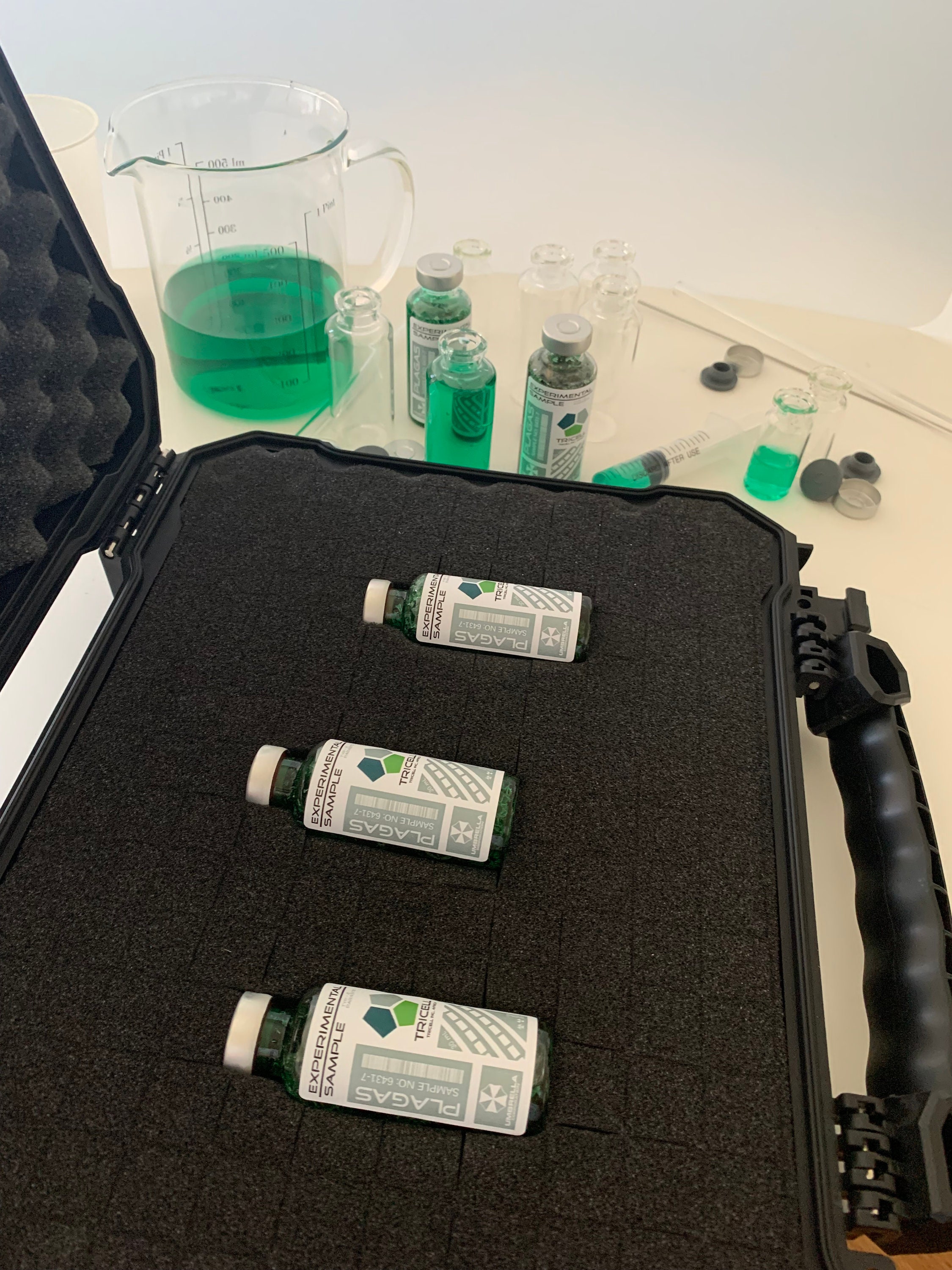 Resident Evil Plagas Type 1 Type 2 Bundle PROPS - Etsy UK