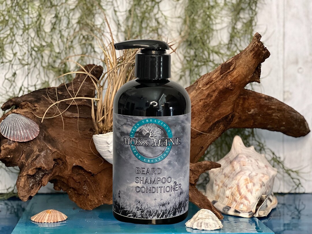 Mens Sea Moss Beard Hair Shampoo Conditioner - Etsy