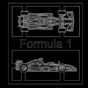 Formula 1 Svg Laser Cut Digital File - Etsy