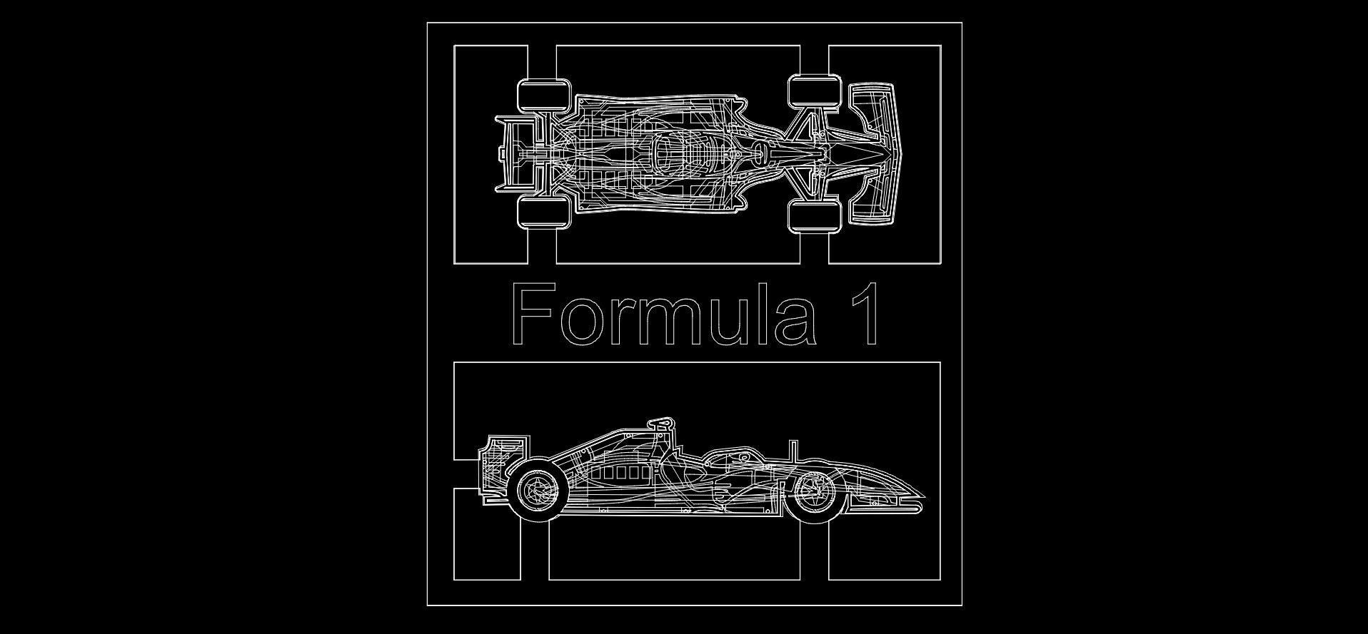 Formula 1 Svg Laser Cut Digital File - Etsy