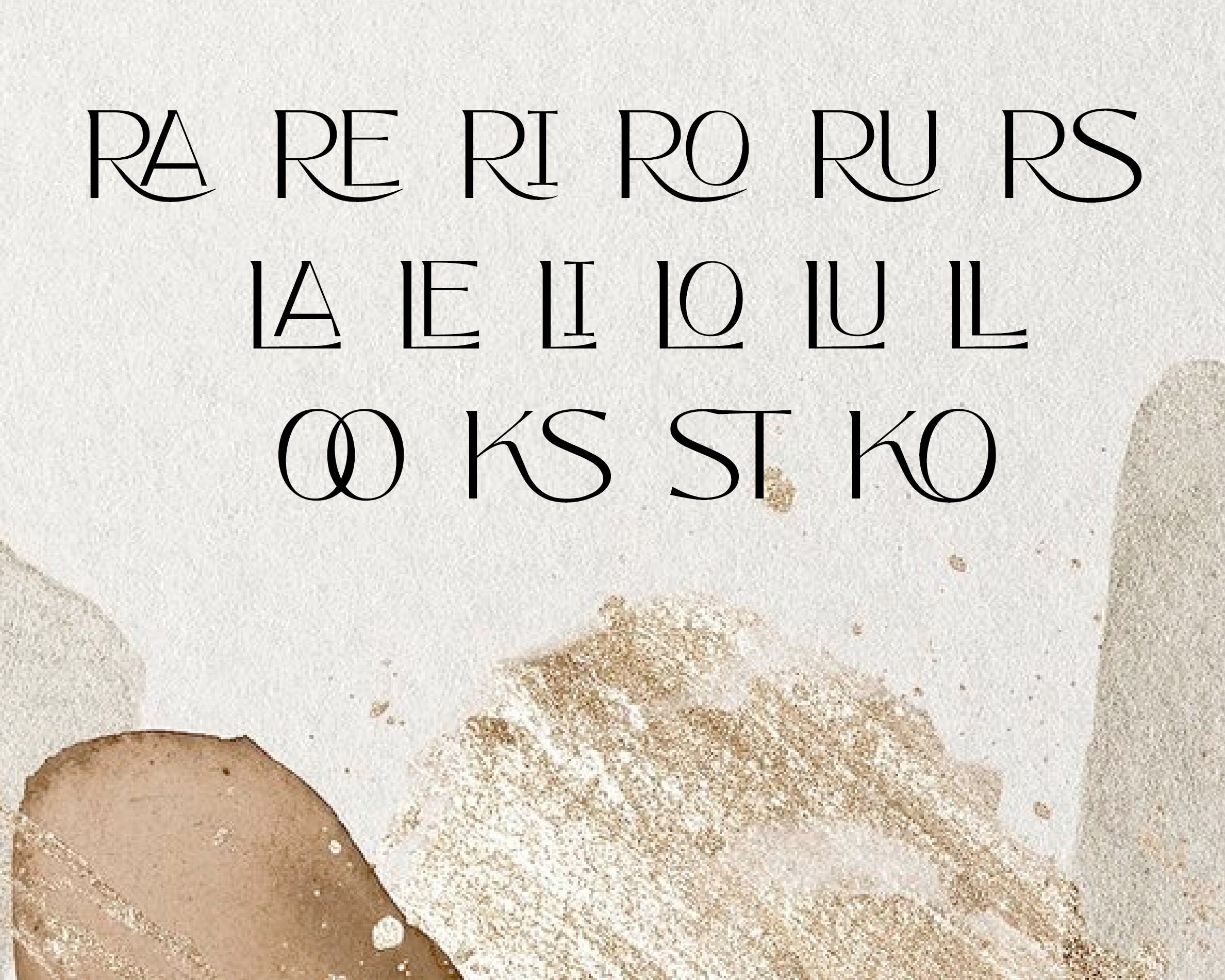 LUMI Font Sans Serif Font, Modern Font, Branding Font, Elegant Font ...