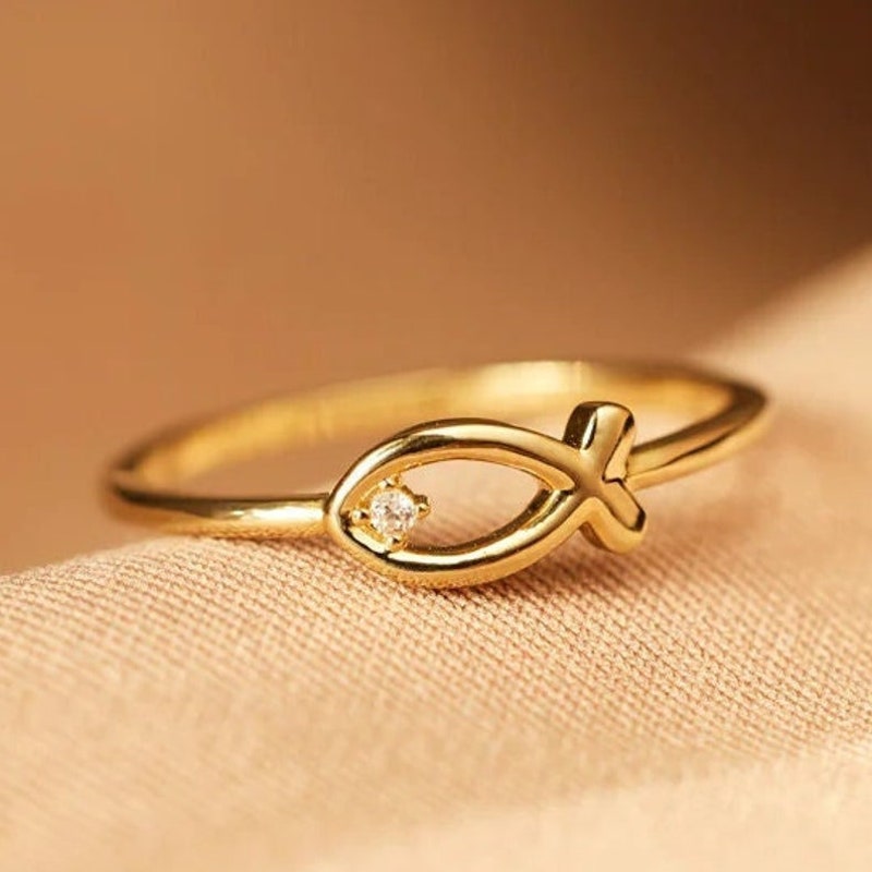 Fish Ring - Etsy