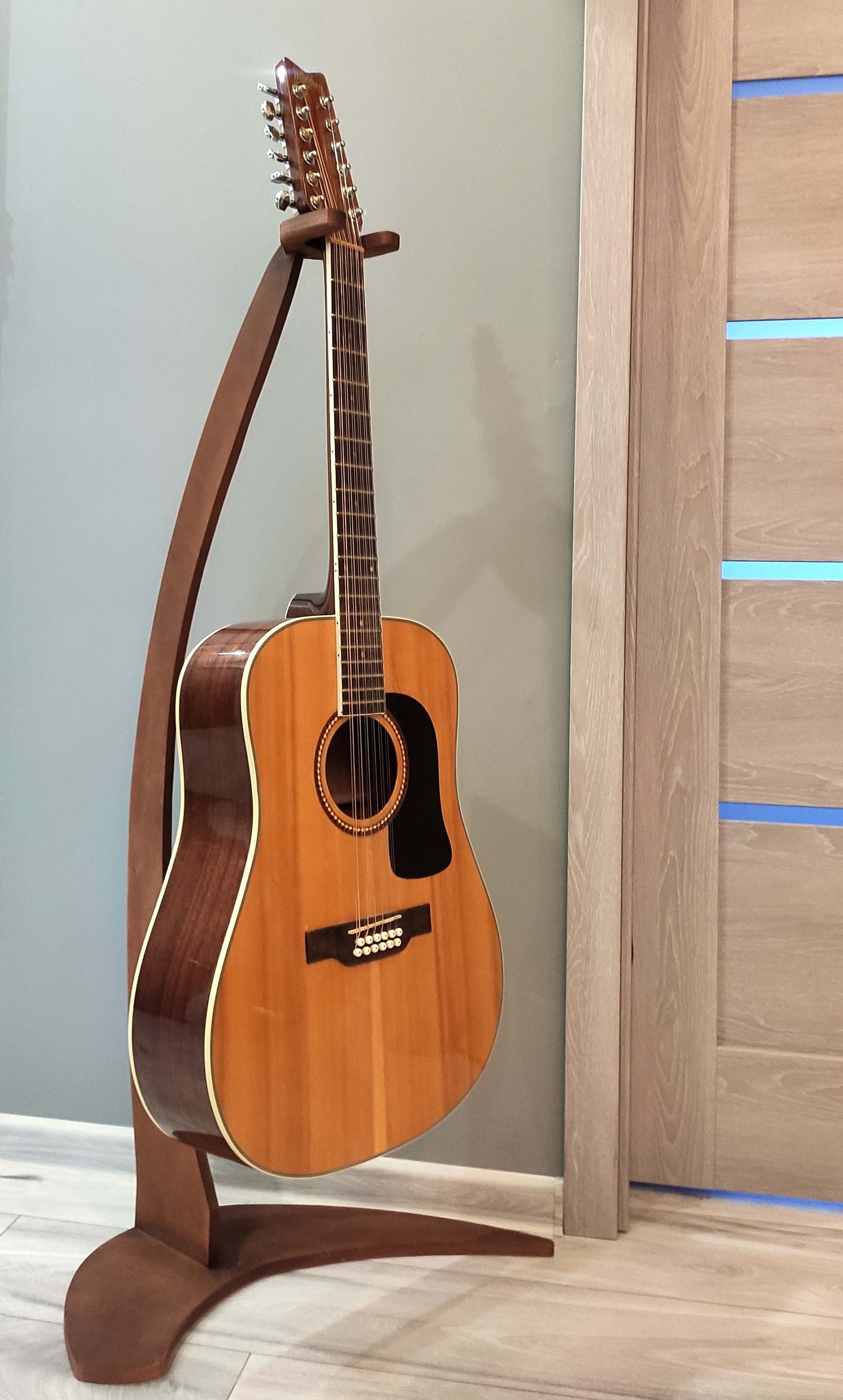 Wooden Guitar Stand, Handmade Guitar Holder, Guitar Rack, Guitar Hanger ...