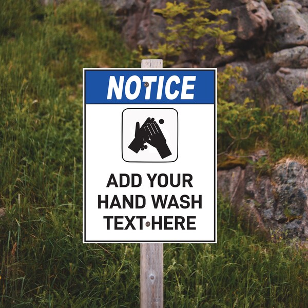 Hand Wash Only Signs - Etsy