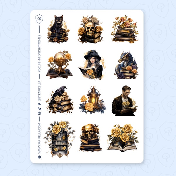 Fantasy Stickers - Etsy