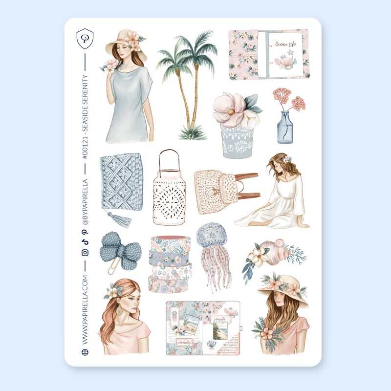Summer Aesthetic Stickers - Etsy